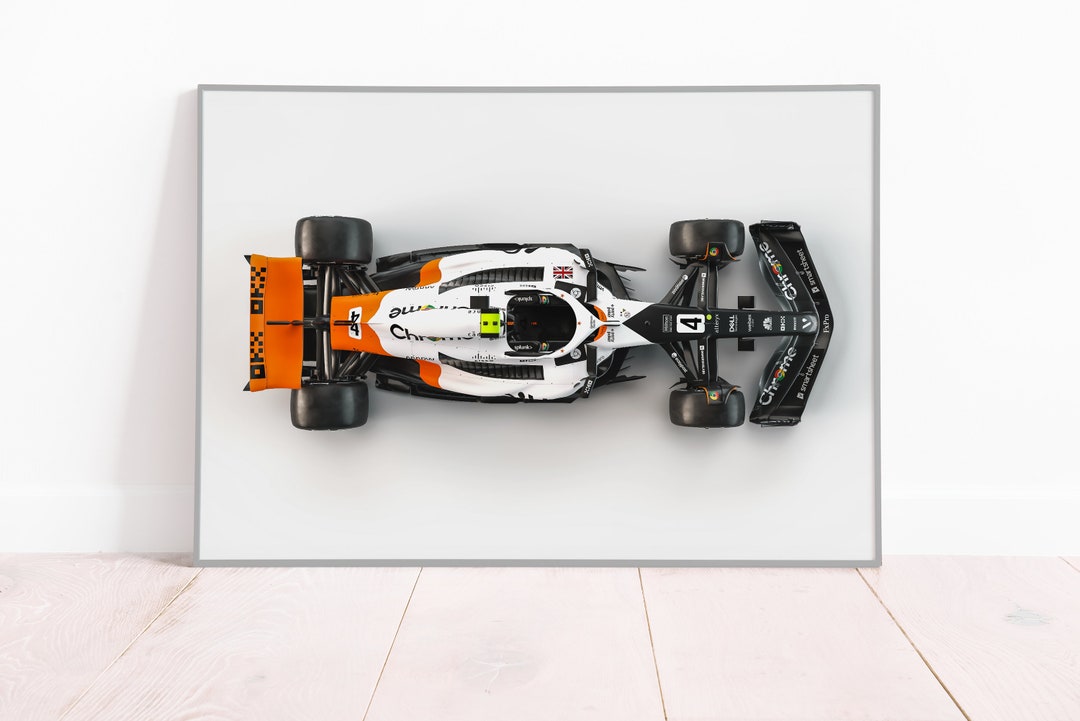 Mclaren F1 Poster, Triple Crown Livery, Monaco 2023, Formula 1 Canvas ...