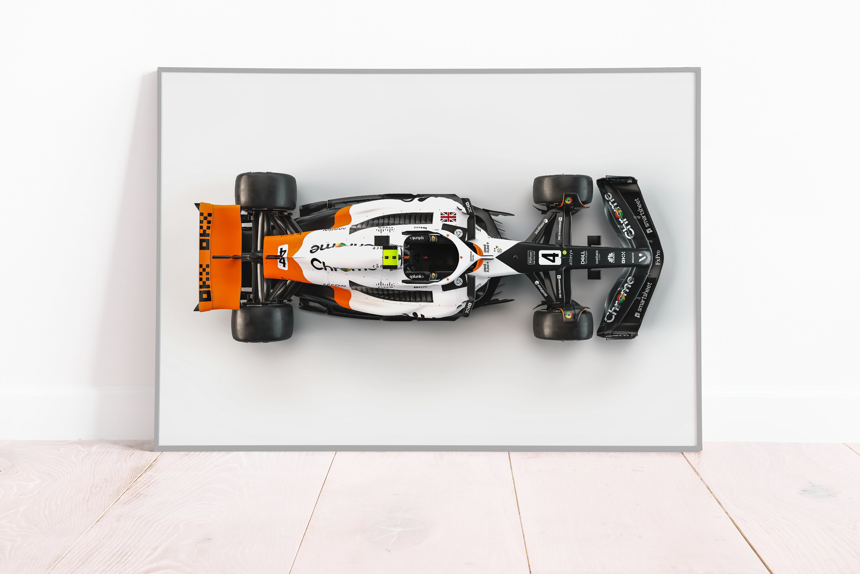 Mclaren F1 Poster Triple Crown Livery Monaco 2023 Formula 1 - Etsy