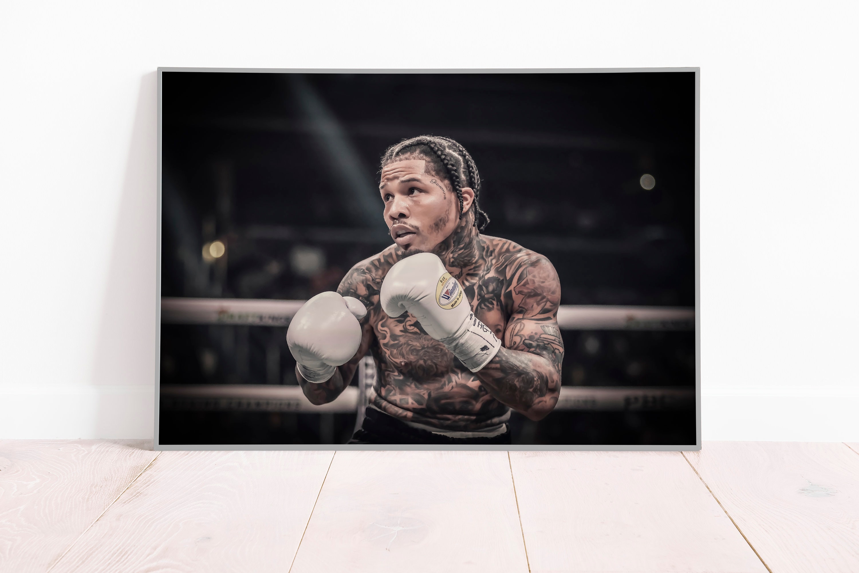 Gervonta "tank" Davis Canvas or Poster Art - Boxing Champion Print ...