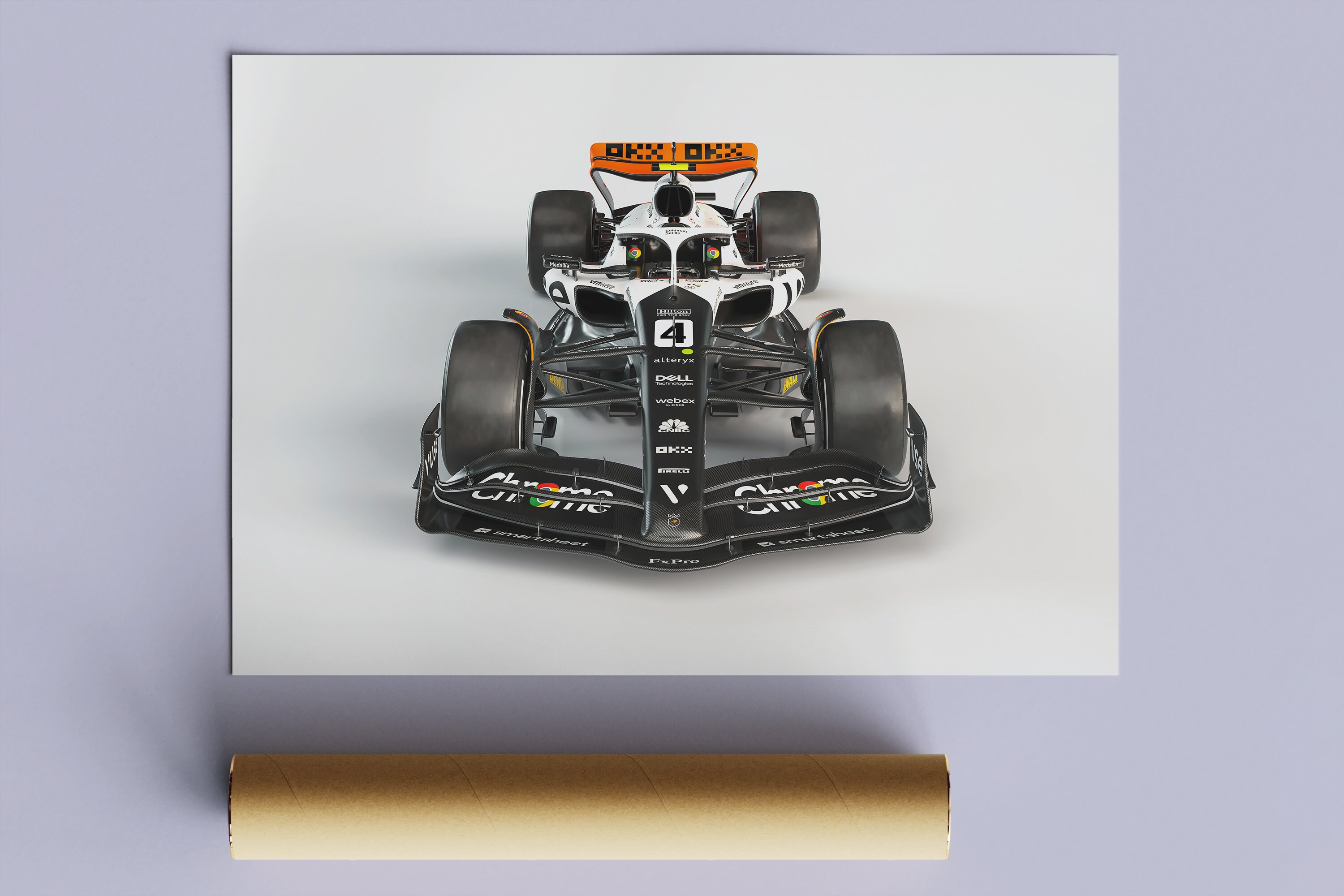 F1 Poster, Mclaren Triple Crown Livery, Monaco GP 2023, Formula 1 ...