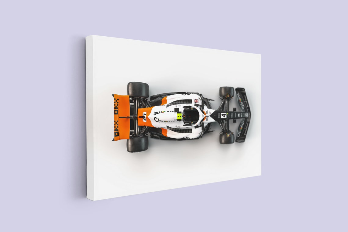 Mclaren F1 Poster Triple Crown Livery Monaco 2023 Formula 1 - Etsy