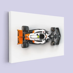 Mclaren F1 Poster, Triple Crown Livery, Monaco 2023, Formula 1 Canvas ...