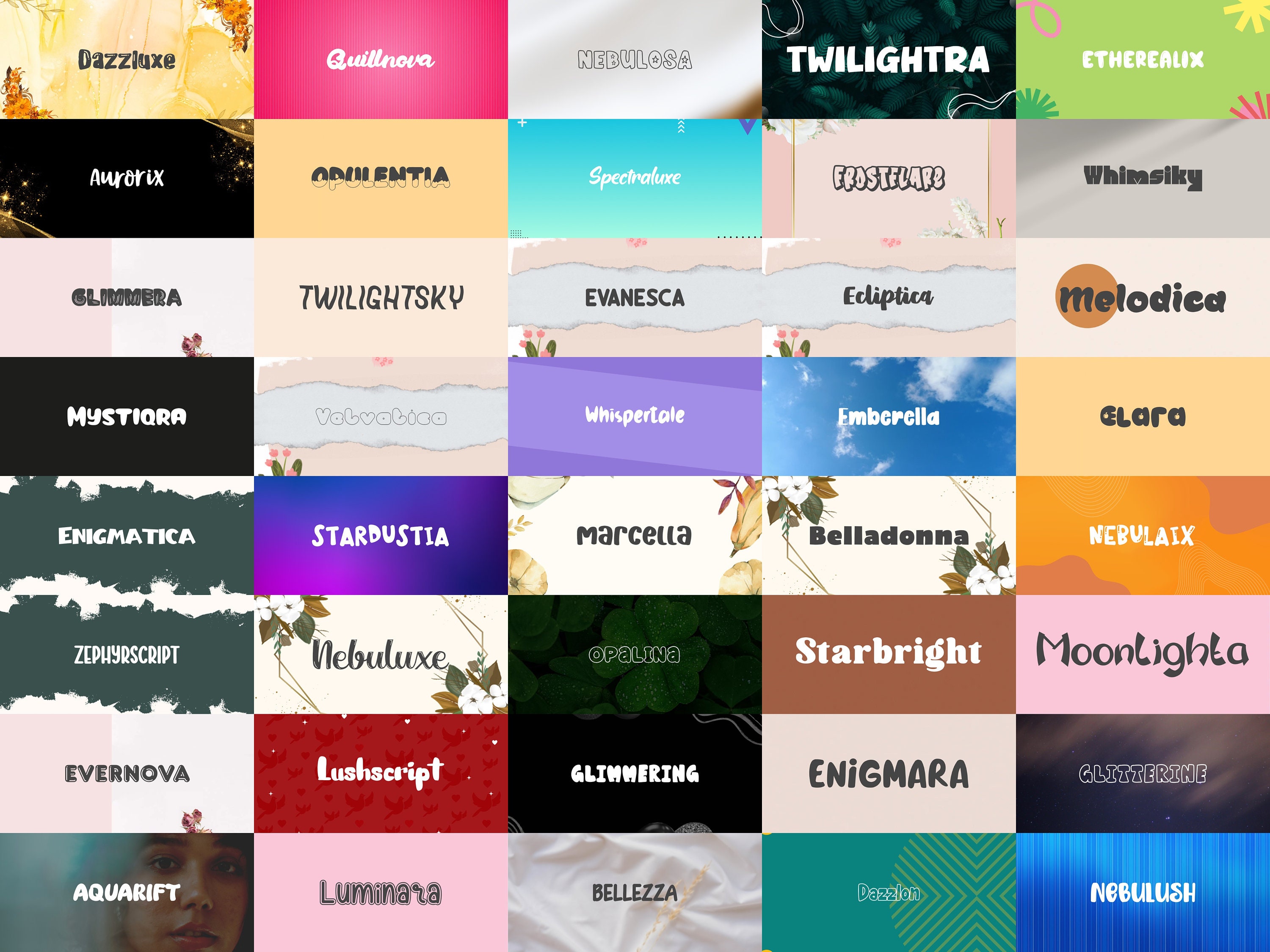 Chunky Fonts Bundle Collection - Bold Typeface, Thick Fonts ...