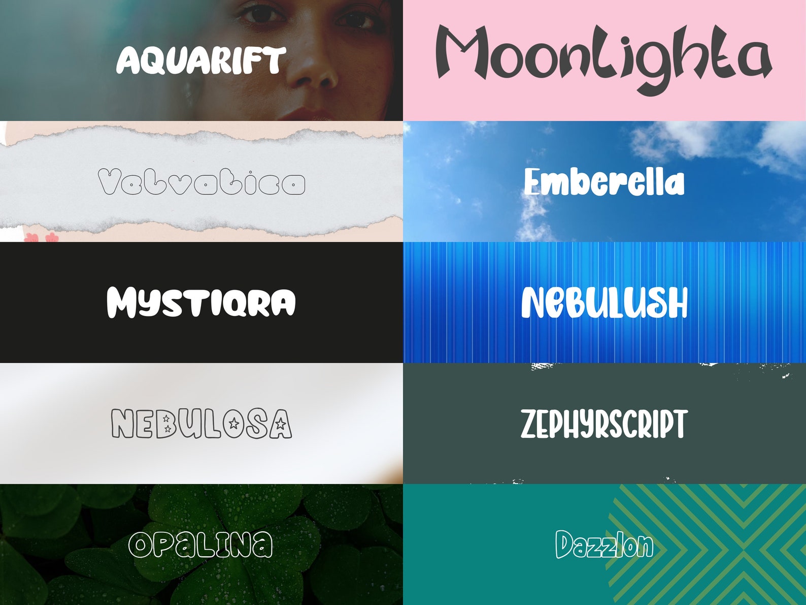 Chunky Fonts Bundle Collection - Bold Typeface, Thick Fonts ...