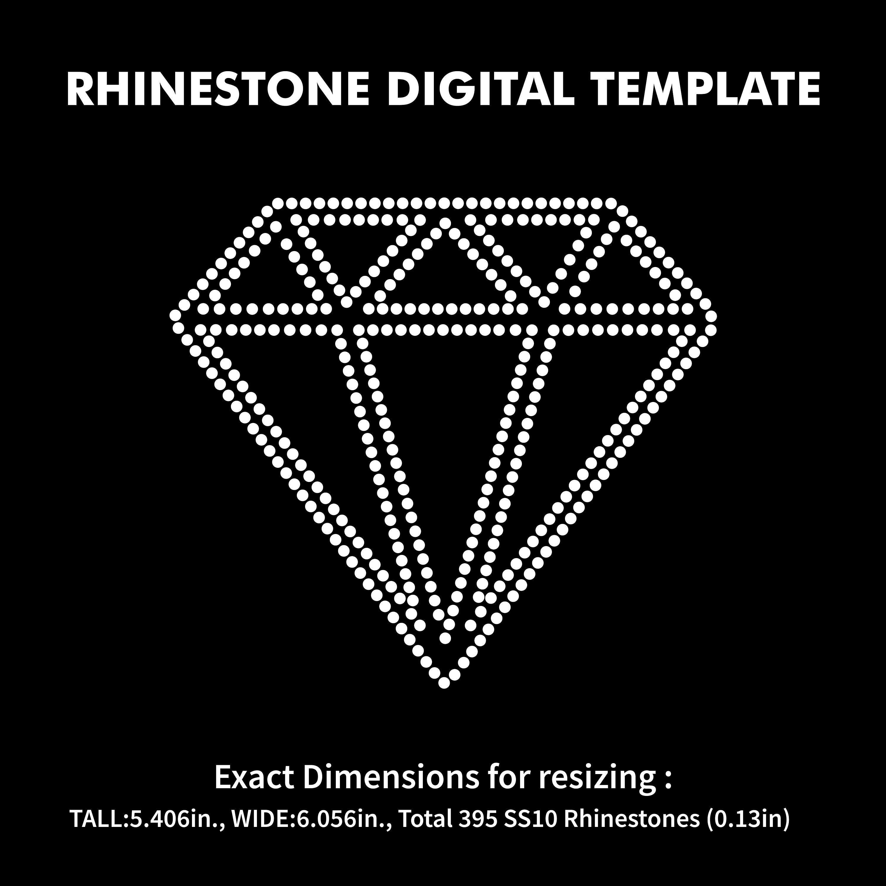 Rings, Wedding, Diamonds Rhinestone Template SVG, Rhinestone Design ...