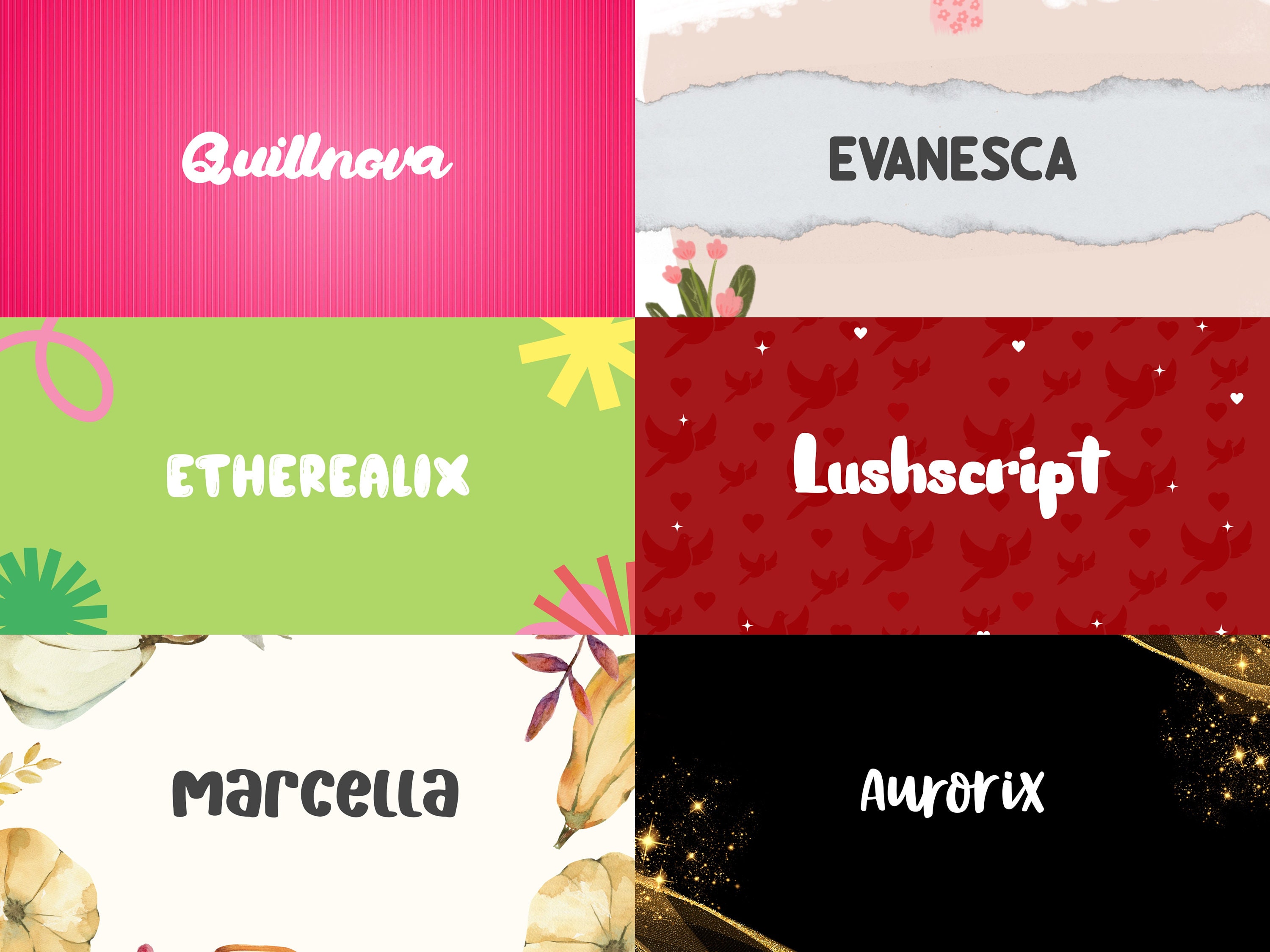 Chunky Fonts Bundle Collection - Bold Typeface, Thick Fonts ...
