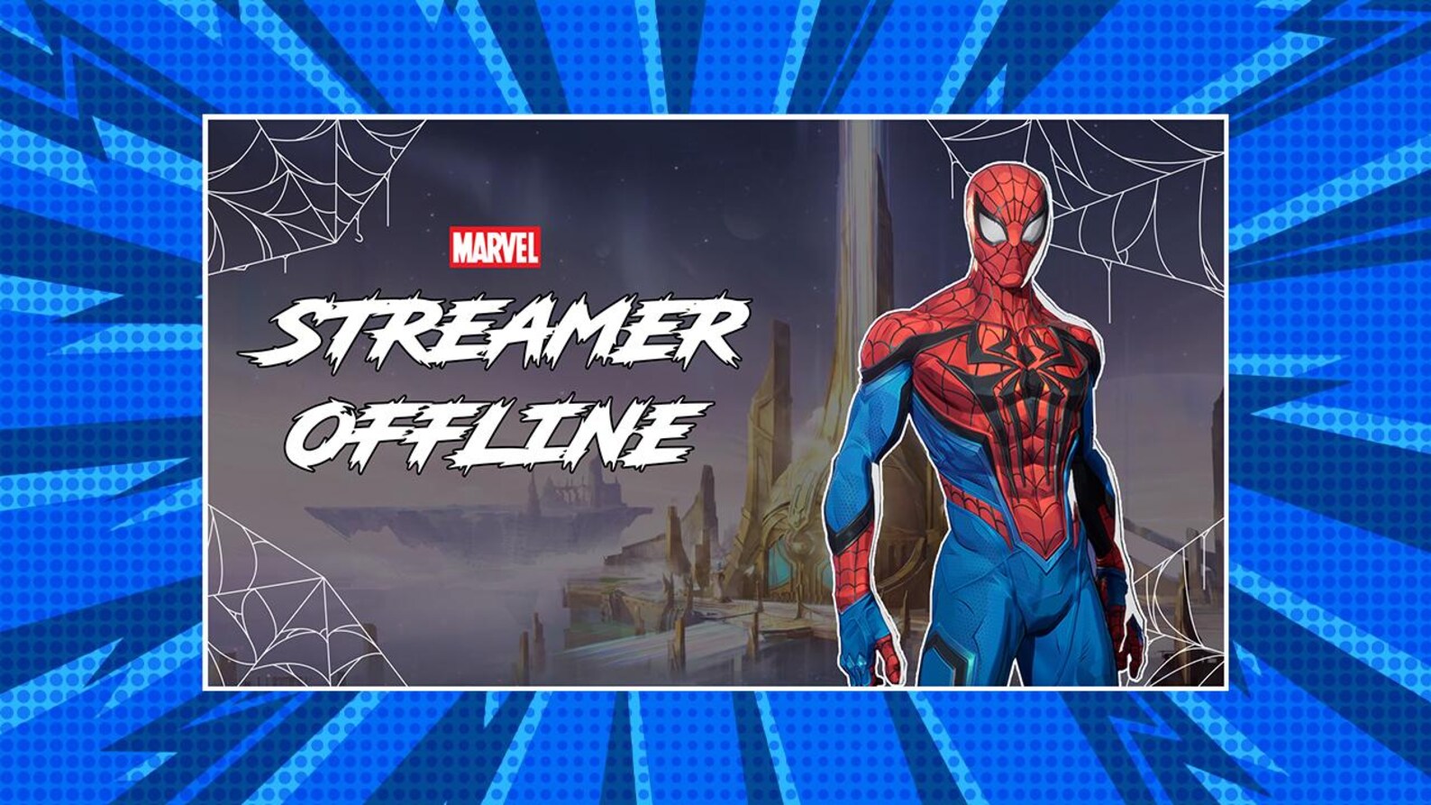 Marvel Rivals Countdown Stream Overlay Package Kick, Twitch, Youtube ...