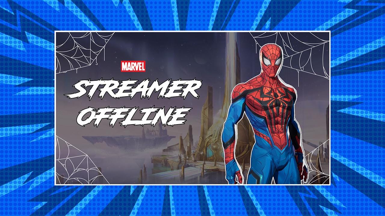 Marvel Rivals Countdown Stream Overlay Package Kick, Twitch, Youtube ...