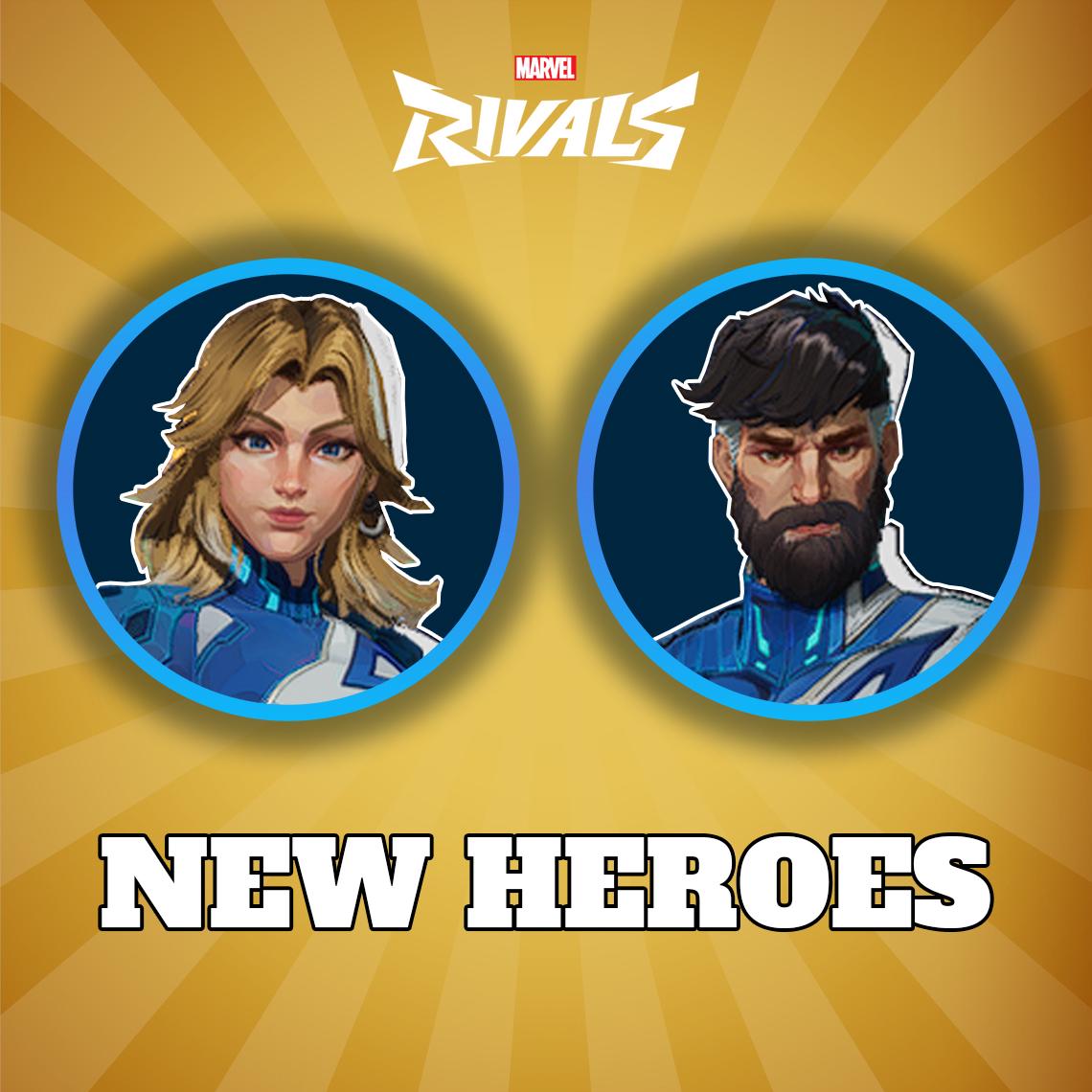Get All 35 Marvel Rivals Heroes Icons (PNG), for Your Gaming Clips ...