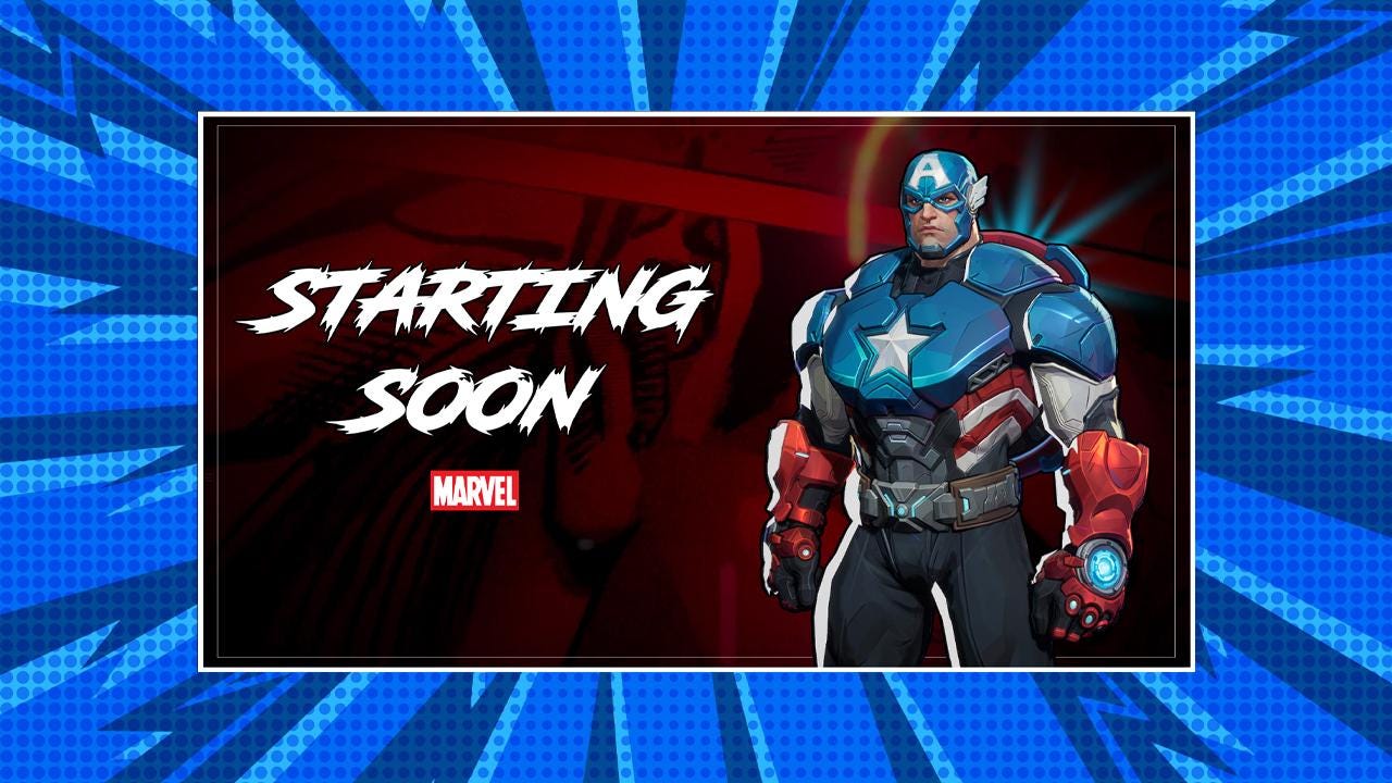 Marvel Rivals Countdown Stream Overlay Package | Kick, Twitch, Youtube ...