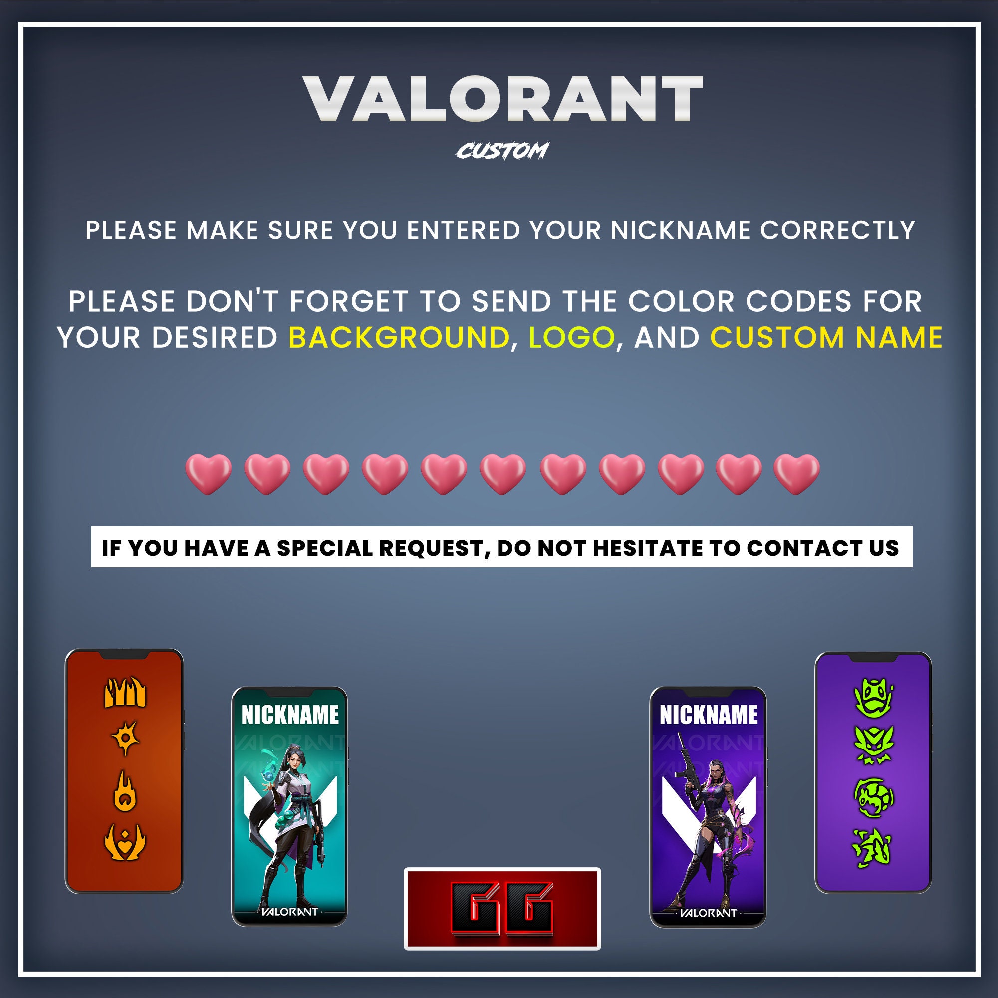 Valorant Custom Wallpaper Valorant Personalized Valorant - Etsy