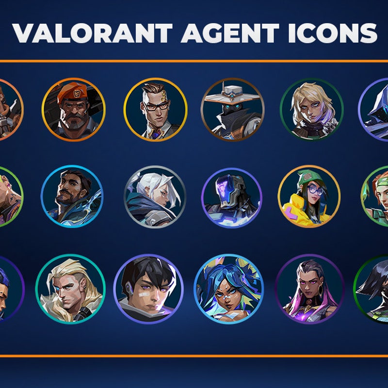 Valorant Loadout for Each Agent - Etsy Australia