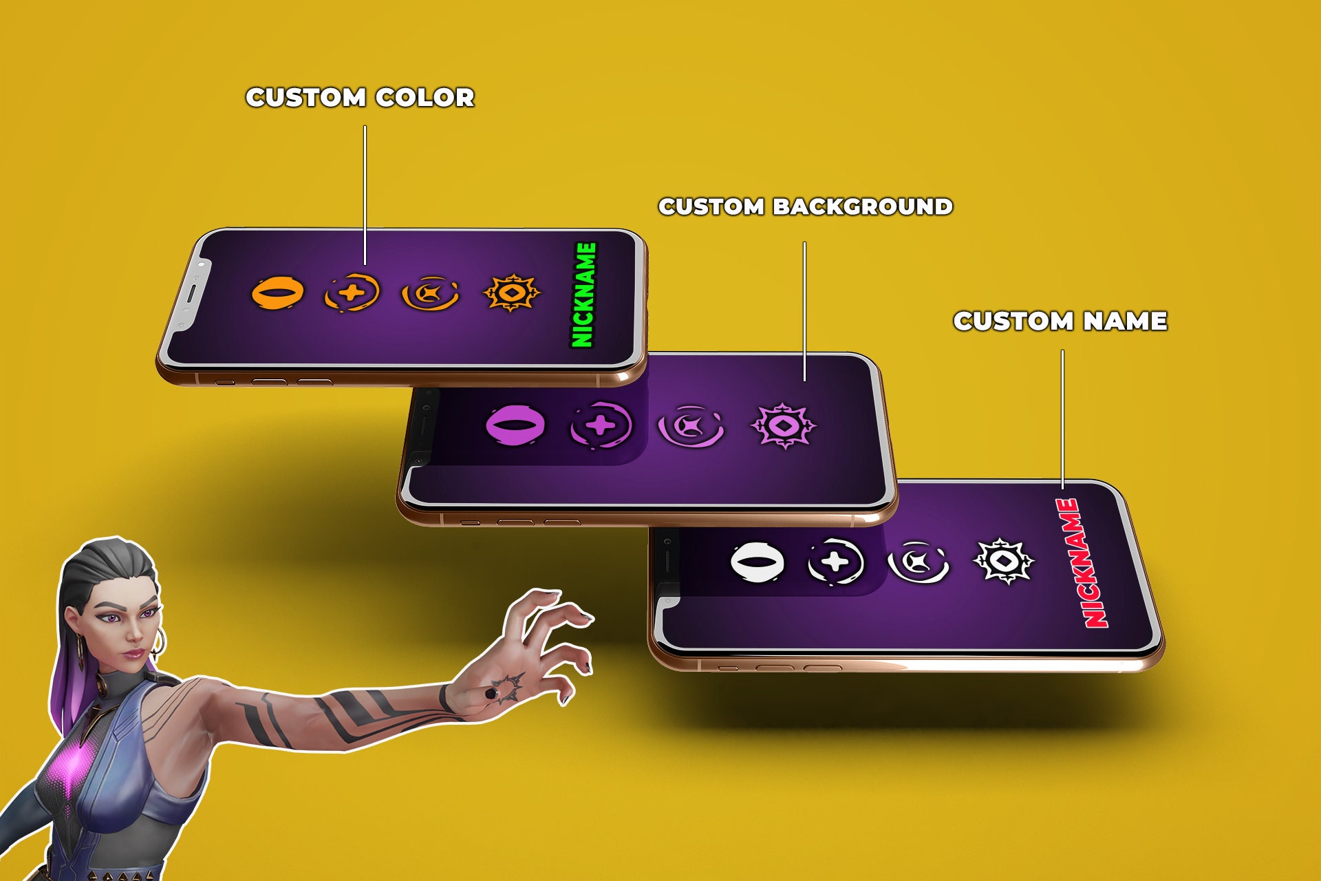 Valorant Custom Wallpaper, Valorant Personalized, Valorant Game ...