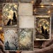 Black Cat Full Moon Junk Journal Pages: Gothic Halloween (digital ...