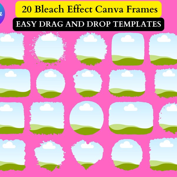 Distressed Frames - Etsy