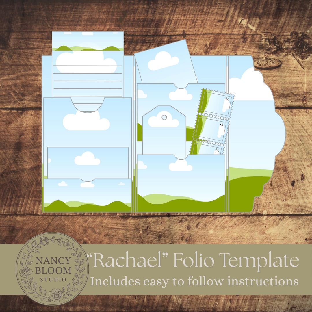 Rachael Folio Template Kit: DIY Canva Frames, Commercial & Personal Use ...