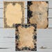 Gothic Black Lace Border Journal Pages: Scrapbooking & Cardmaking ...