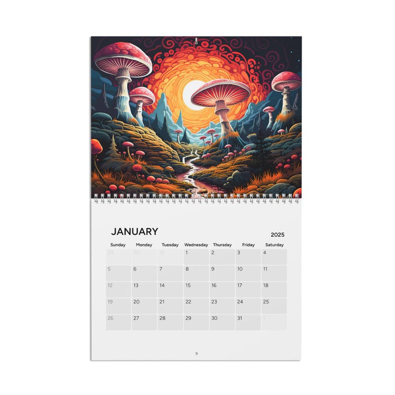 Retro Calendar - Etsy