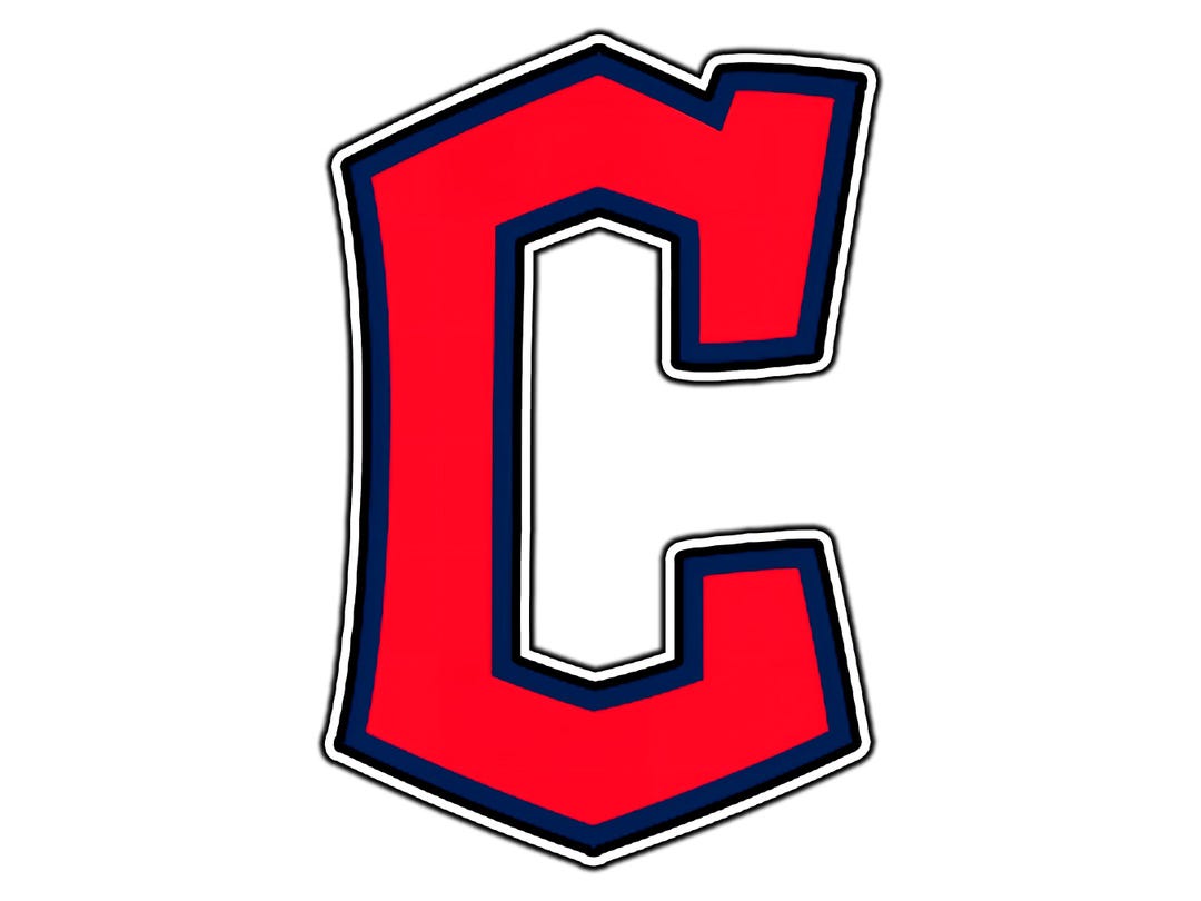 Cleveland Guardians Old Letter Logo Sticker Die-cut, Water Proof ...