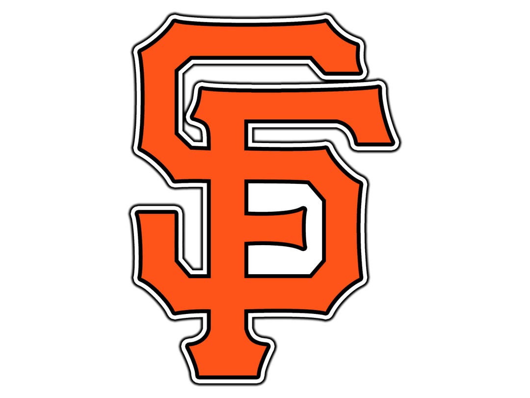 San Francisco Giants SF Logo Sticker Die-cut, Water Proof, Weather ...