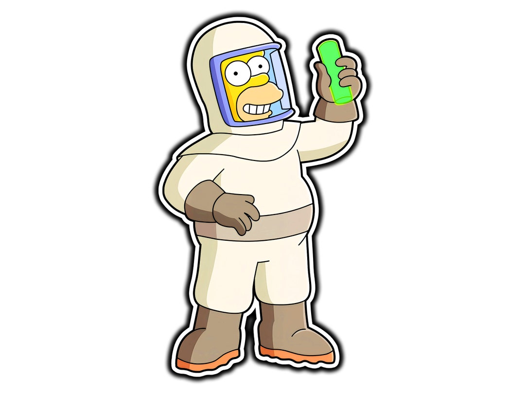 Monster Hunter Homer Sticker Water Proof, Weather Proof, Vinyl Sticker ...