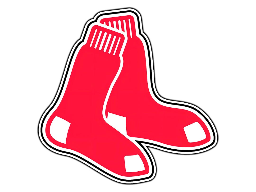 Boston Red Sox Red Socks Logo Sticker Die-cut, Water Proof, Weather ...
