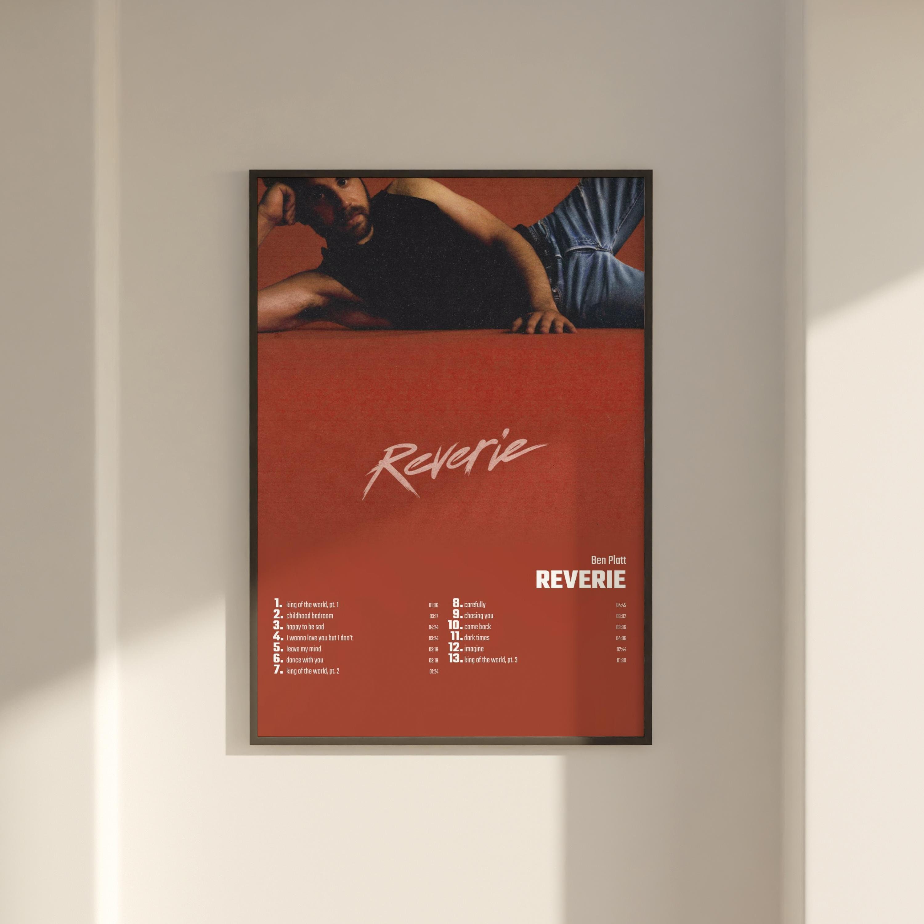 Ben Platt Reverie Album Cover Poster Wall Art Ben Platt - Etsy