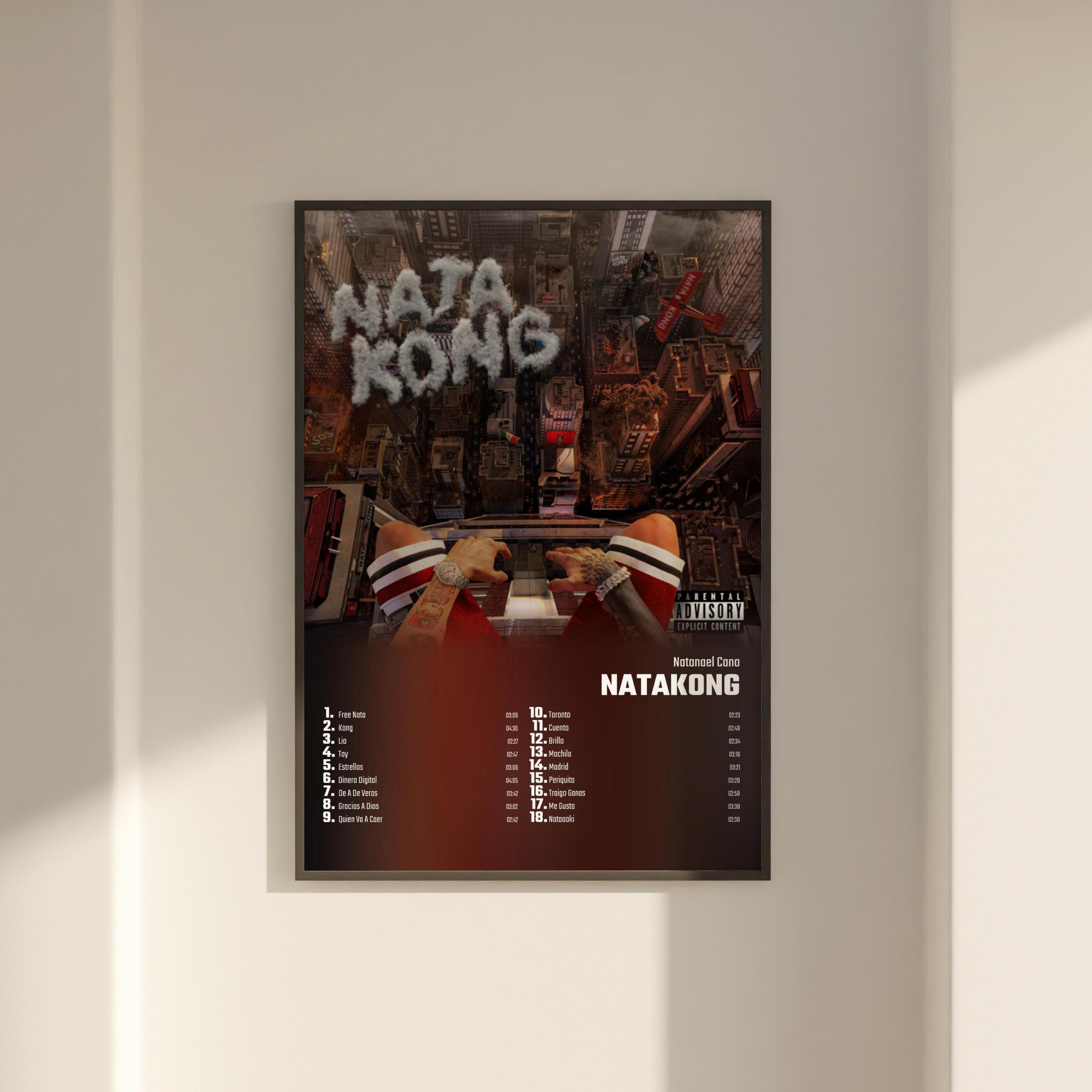 Natanael Cano Natakong Album Cover Poster Wall Art Natanael - Etsy ...