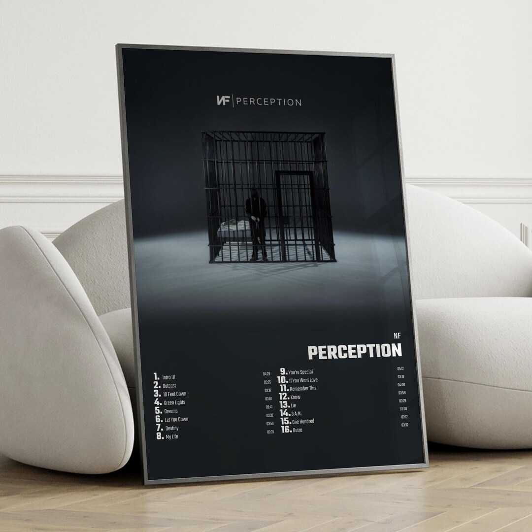 Nf Perception Album Cover Poster Wall Art NF Perception - Etsy
