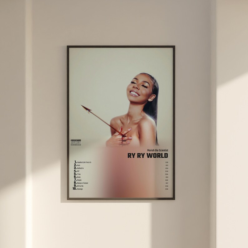 Mariah the Scientist Ry Ry World Album Cover Poster Wall - Etsy Mariah the Scientist Ry Ry World Album Cover Poster Wall - Etsy