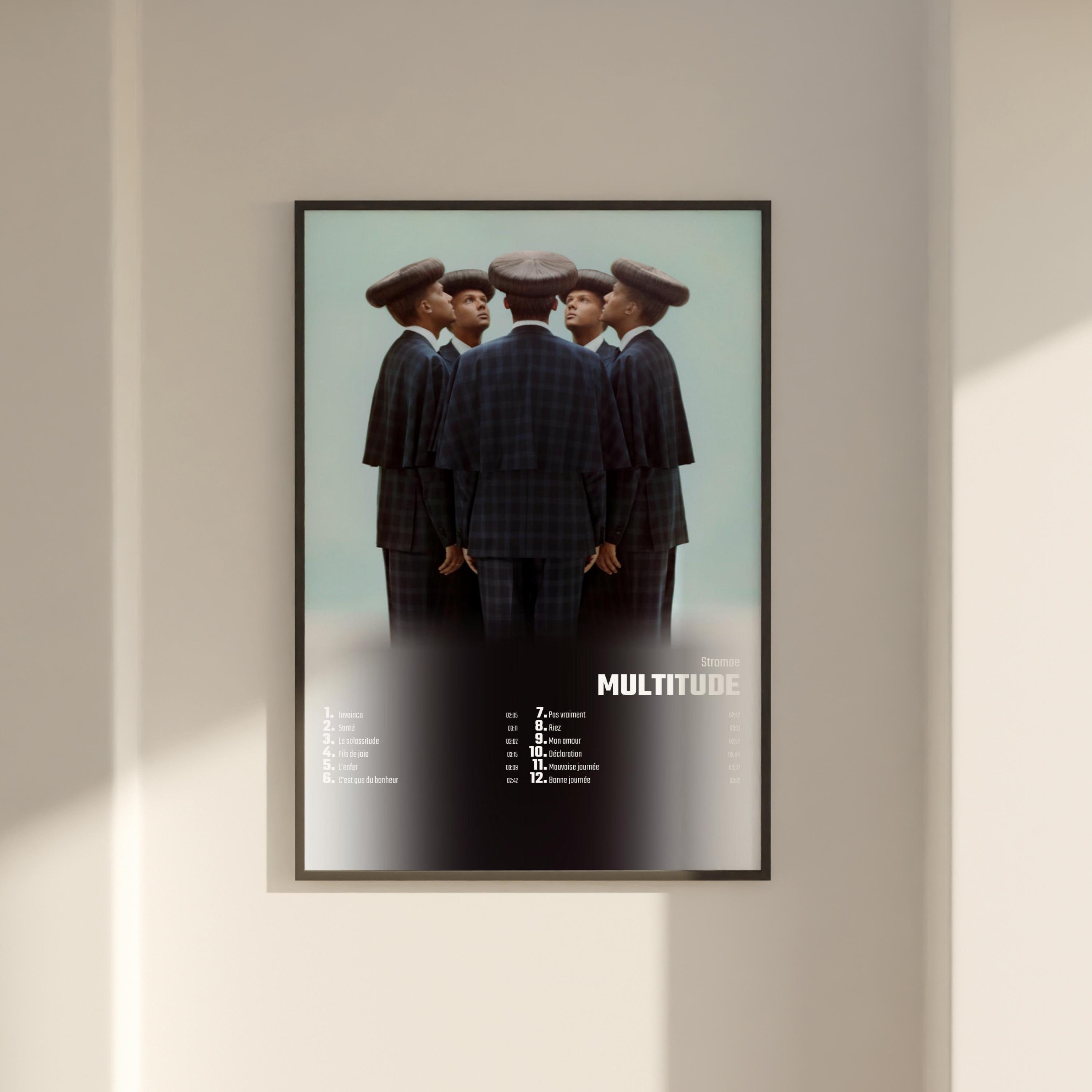 Stromae Multitude Album Cover Poster Wall Art Stromae - Etsy