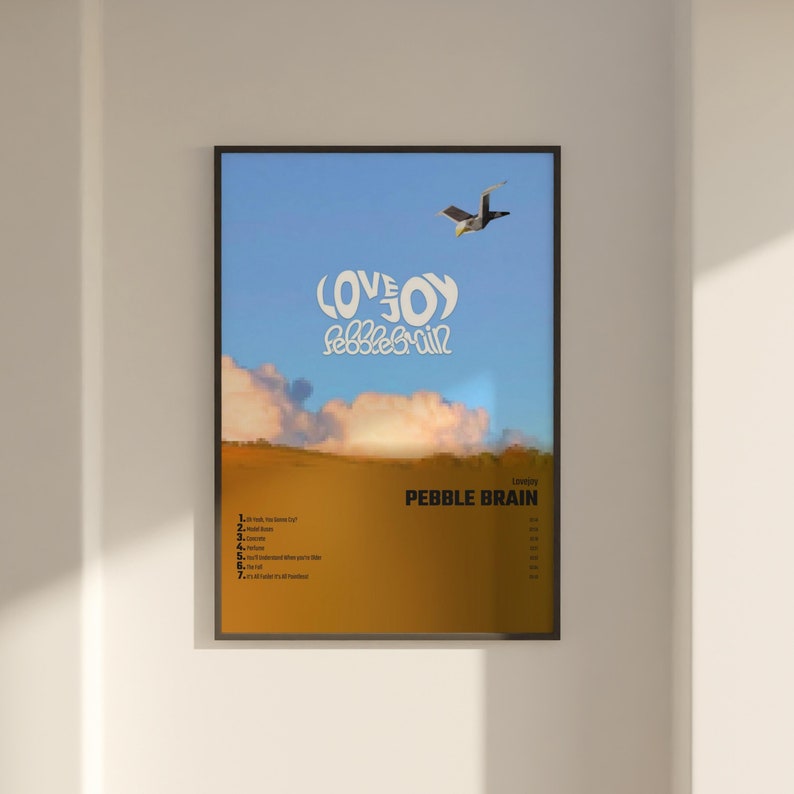 Lovejoy Pebble Brain Album Cover Poster Wall Art Lovejoy - Etsy