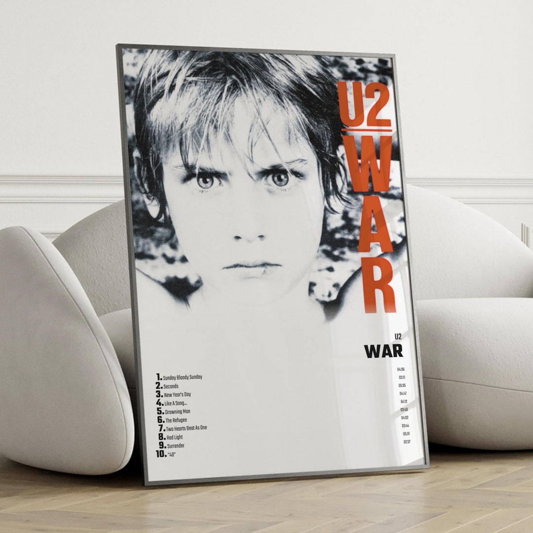 U2 War Album Cover Poster Wall Art U2 War - Etsy