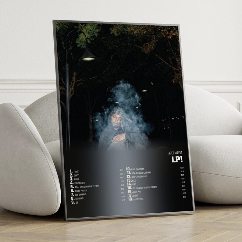 Jpegmafia Lp Album Cover Poster Wall Art JPEGMAFIA Lp - Etsy