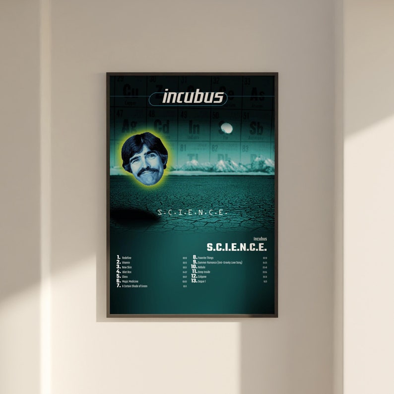 Incubus Sc.i.e.n.c.e. Album Cover Poster Wall Art Incubus - Etsy
