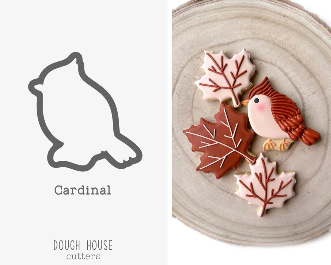 Cardinal Cookie Cutter - Etsy