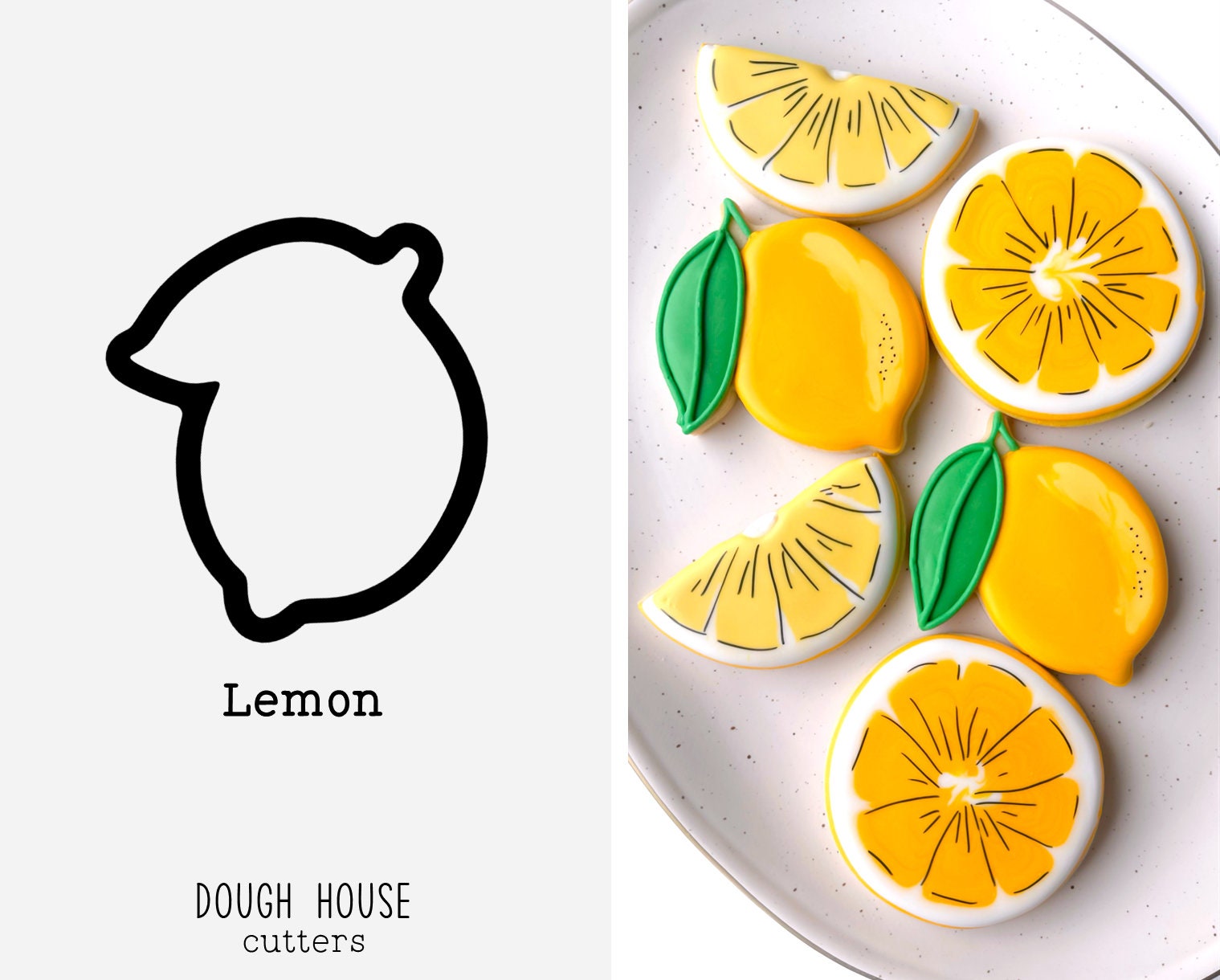 Lemon Cookie Cutter - Etsy