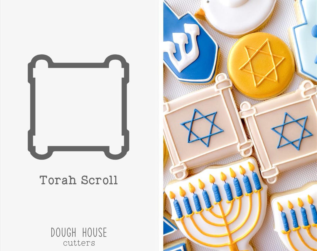 Torah Scroll Cookie Cutter - Etsy