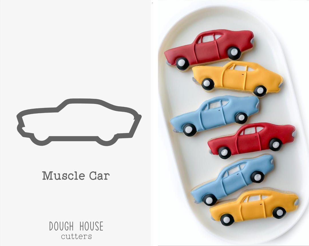 Muscle Car Cookie Cutter - Etsy