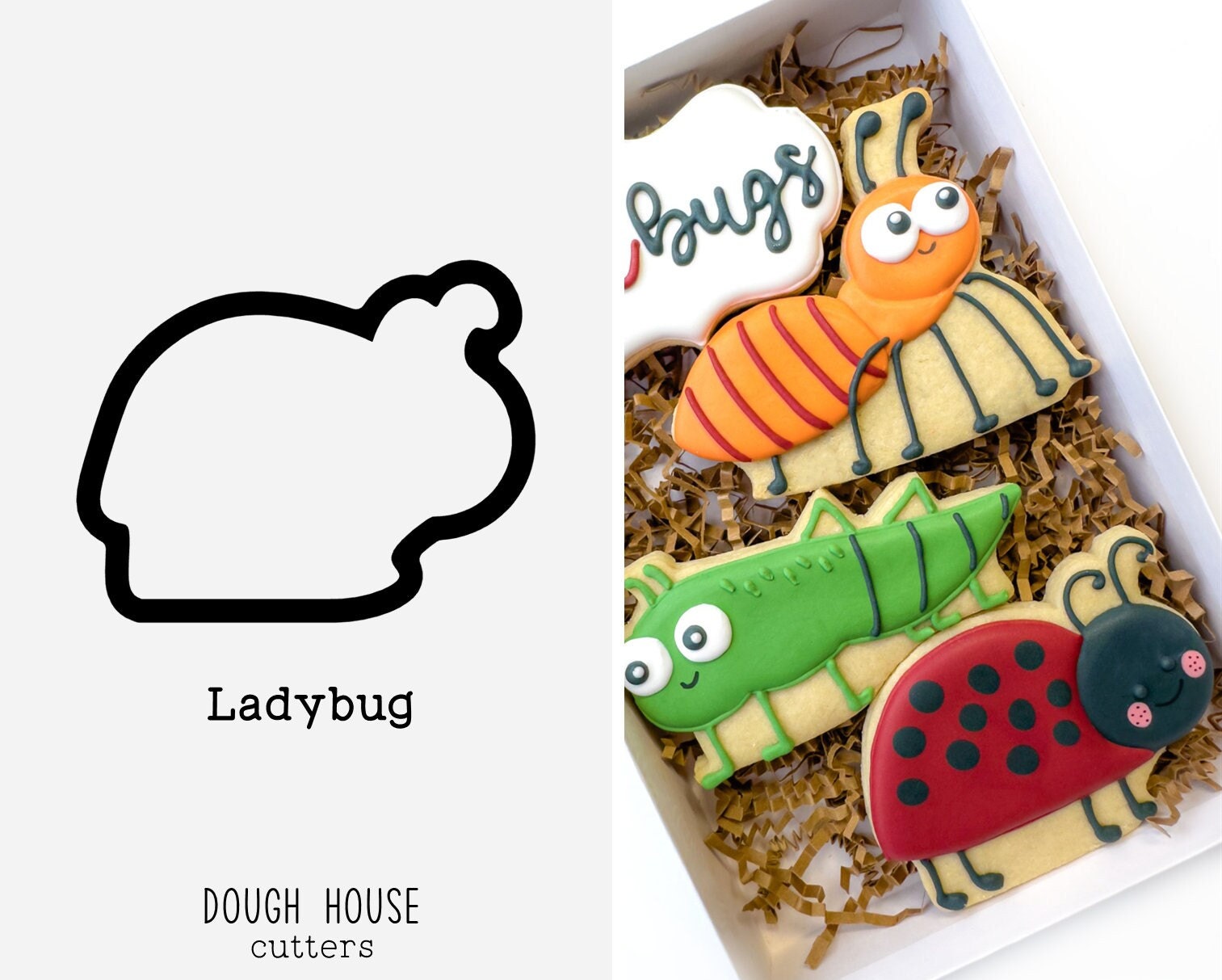 Ladybug Cookie Cutter - Etsy