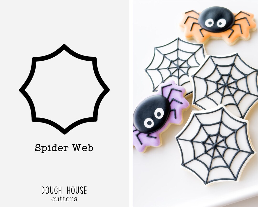 Spider Web Cookie Cutter - Etsy