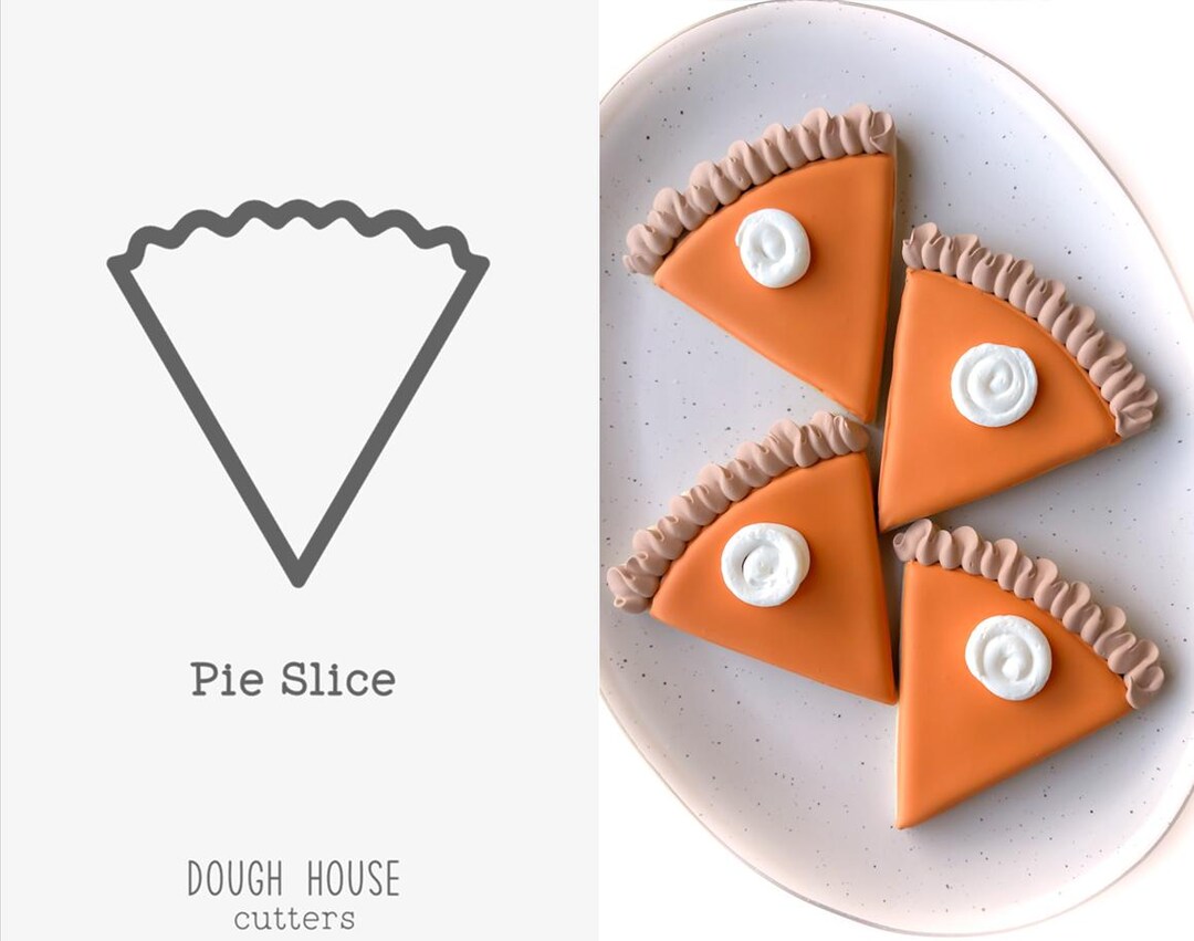Pie Slice Cookie Cutter - Etsy
