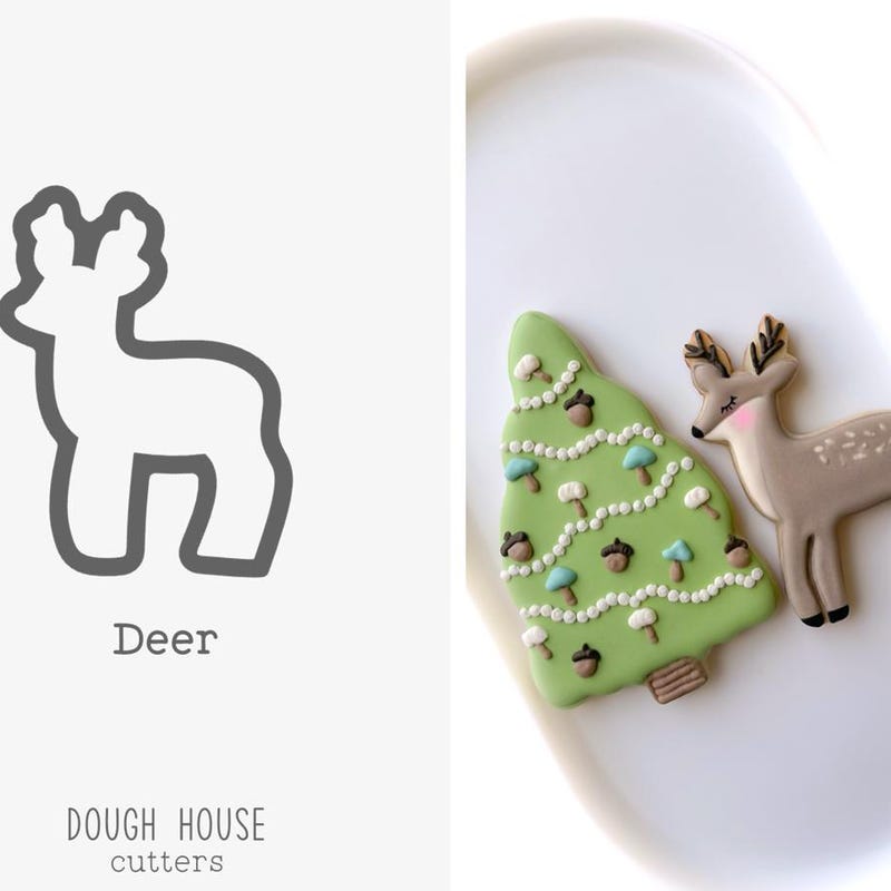 Deer Cookies - Etsy