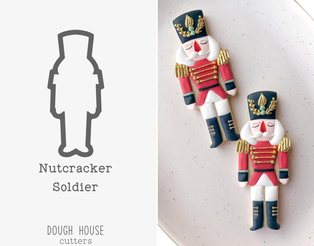 Nutcracker Soldier Cookie Cutter - Etsy