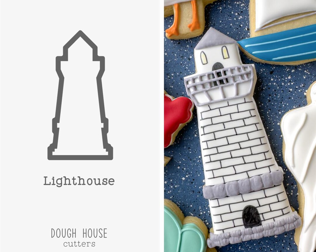 Lighthouse Cookie Cutter - Etsy