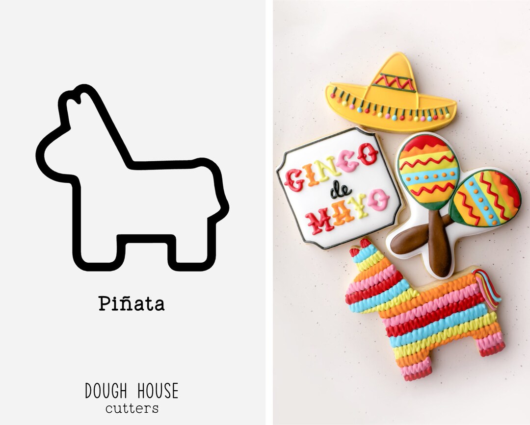 Piñata Cookie Cutter - Etsy