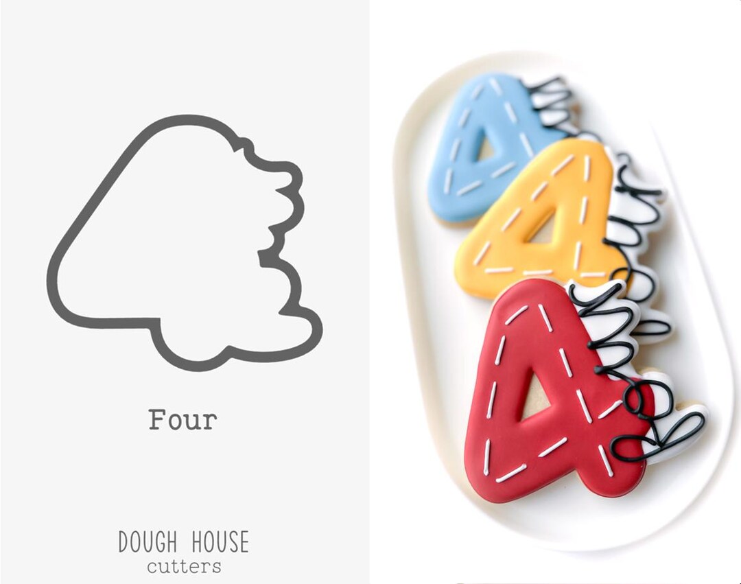 Four Cookie Cutter - Etsy