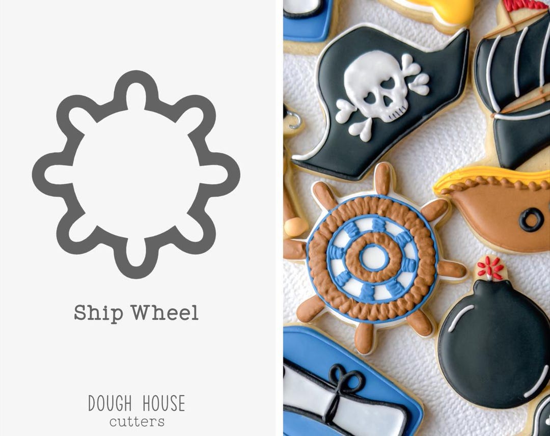 Ship Wheel Cookie Cutter - Etsy