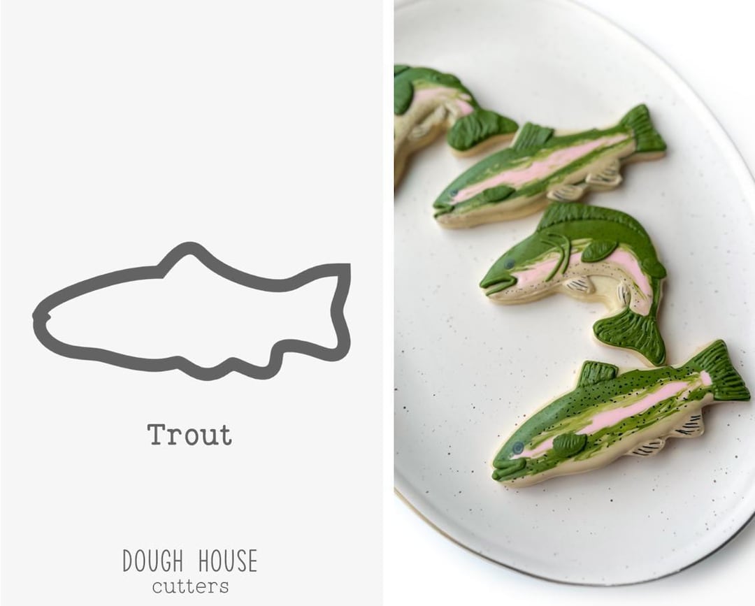 Trout Cookie Cutter - Etsy