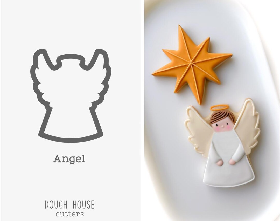 Angel Cookie Cutter - Etsy